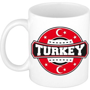 Turkey - turkije embleem mok - beker 300 ml - Servies kopen | Ruime ...