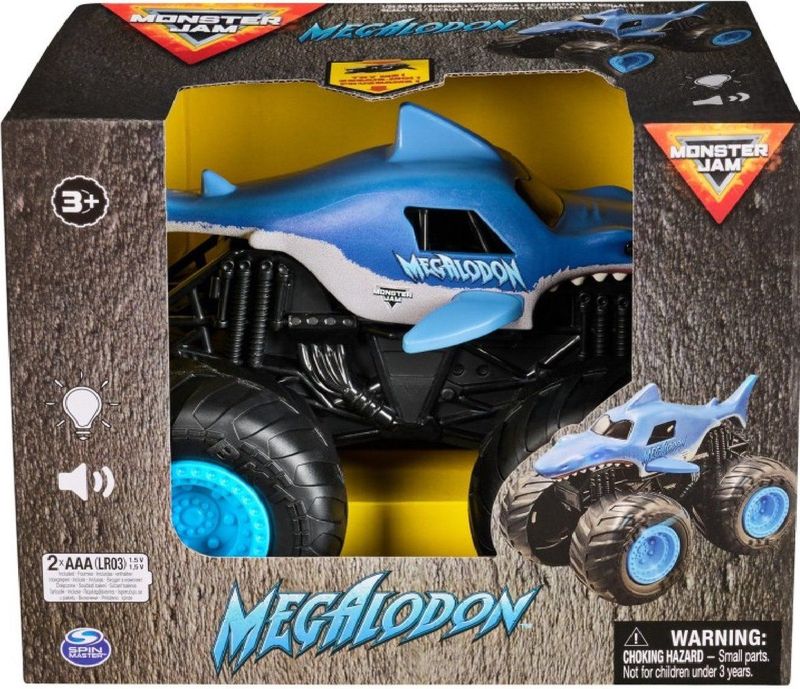Monster Jam Megalodon Truck met geluid en licht - Schaal 1:24 kopen ...