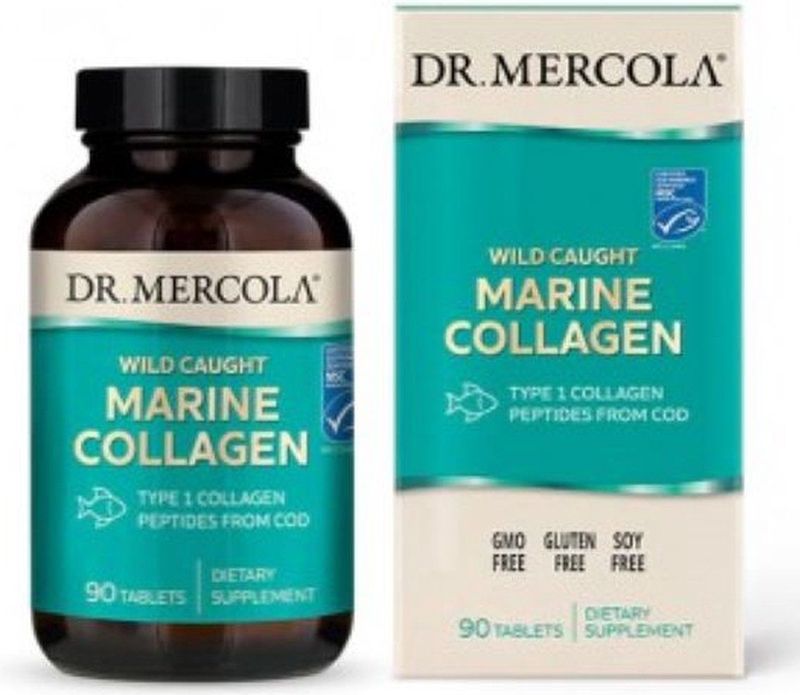 Dr. Mercola Marine Collagen - Viscollageen - 90 tabletten kopen ...