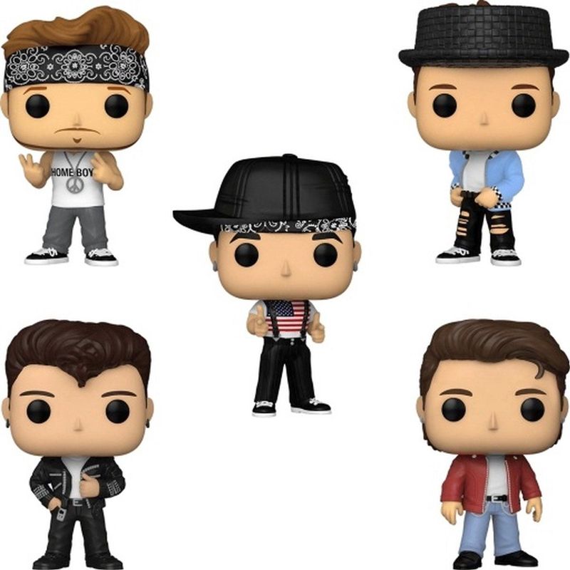 Funko Pop! Rocks: New Kids on the Block - Donnie, Joey, Jordan ...