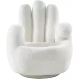 Vente-unique - CATCHY - Draaiende Fauteuil - Wit - Synthetisch Bont - 1 ...