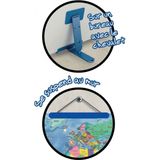 Buki - Magnetische Wereldkaart - 70x38 cm - Educatief - Inclusief 40 ...