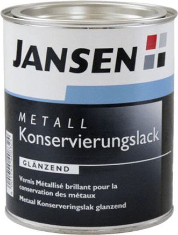 Jansen - Metaal Konserveringslak - Kleurloos - 750 ml kopen? Vergelijk ...
