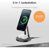 XLayer - MagFix Pro - 2-in-1 Laadstation - Draadloos - MagSafe ...