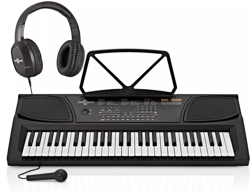 Gear4music MK-1000 - Draagbaar Keyboard - Starterspakket kopen ...