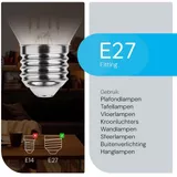 Modee - E27 LED Lamp - Neutraal Wit - 8.8W - 806lm - Globe A60 ...