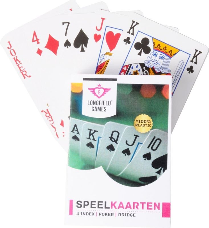 Longfield - Speelkaarten - Klassiek - 54 Kaarten kopen? Vergelijk de ...