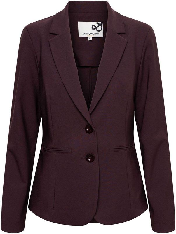 &Co Woman - Blazer - Aubergine - Heavy Travel kopen? Vergelijk de beste ...