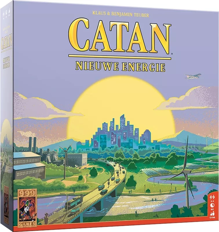 999 Games - CATAN - Nieuwe Energie - Bordspel - Inclusief Houten ...
