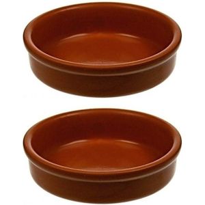 Mini tapas schaaltjes bruin set van 20x stuks - Mini creme brulee ...